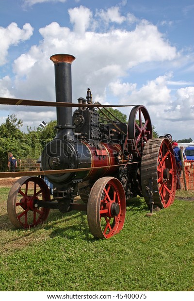 Steam Traction Engine Stock Photo (Edit Now) 45400075
