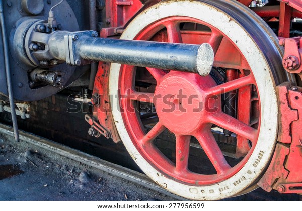Steam Train Wheels Stock Photo 277956599 | Shutterstock
