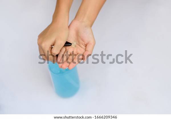 Step 1 Start Using Gel Selective Stock Photo 1666209346 | Shutterstock