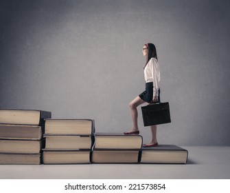 Child Climbing Stairs Stock Photo (Edit Now) 112226252