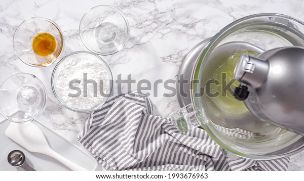 Step By Step Flat Lay Making Stock Photo 1993676963 | Shutterstock