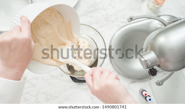 Step By Step Flat Lay Measuring Stock Photo 1490801741 | Shutterstock