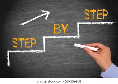 Step By Step Performance Improvement Stock Photo 587356988 | Shutterstock