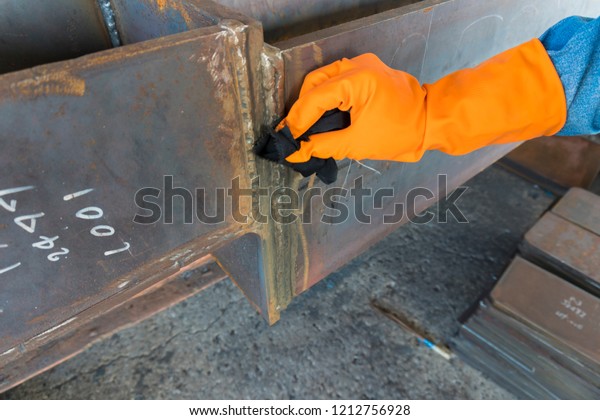 Step Use Rag Wipe Solvent Remover Stock Photo 1212756928 | Shutterstock