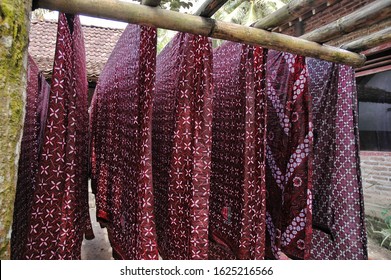 Stepbystep Process Making Batik Batik Tulis Stock Photo 1625216566 ...