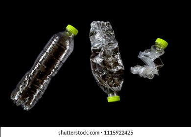 Steps Compressing Used Plastic Bottle Recycle Stock Photo (Edit Now ...