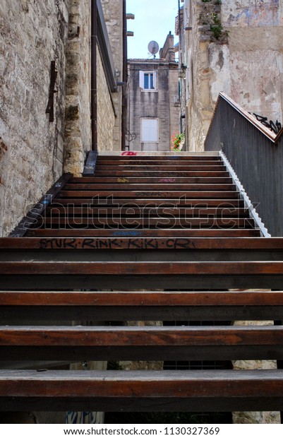 Steps Split Croatia Stock Photo 1130327369 | Shutterstock