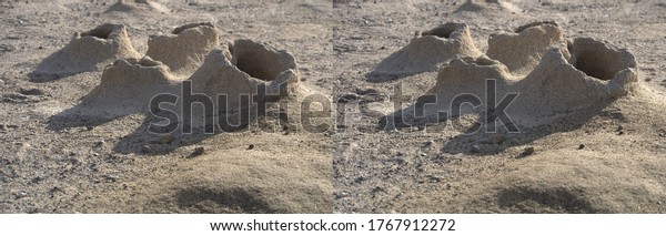 Stereogram Sbs Parallel 3d Closeup Tubularshaped Stock Photo 1767912272 ...