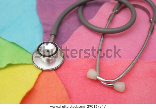 Stethoscope On Rainbow Pattern Stock Photo 290167547 | Shutterstock