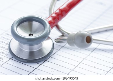 Stethoscope Time Sheet Stock Photo 196493045 | Shutterstock