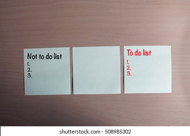 1,705 Not to do list Images, Stock Photos & Vectors | Shutterstock