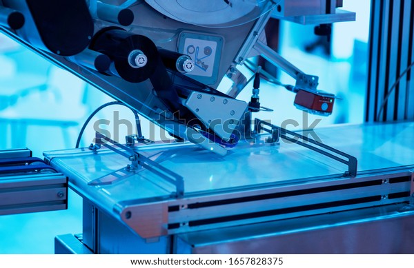 Sticker Label Printer Barcode Digital Printer Stock Photo 1657828375 ...