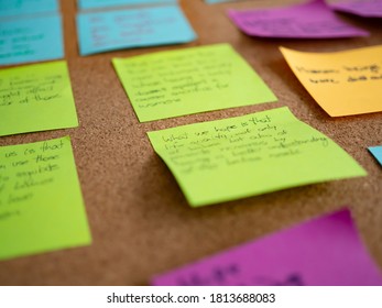 Sticky Note Design Thinking Process Stock Photo 1813688083 | Shutterstock