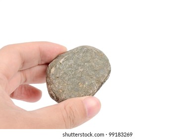 Hand Holding Stone Ball Piece Stone Stock Photo 1547027411 | Shutterstock