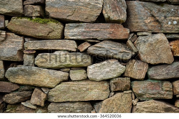 Stone Background Seamless Texture Ancient Wall Stock Photo 364520036 ...
