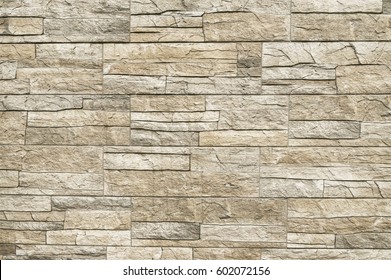 Stone Beige Wall Background Texture Close Stock Photo (Edit Now) 602072156