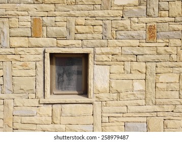 Stone Cladding Plates On Wall Window Stock Photo 258979487 | Shutterstock