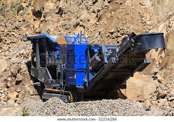 Stone Crusher Stock Photo (Edit Now) 32256286