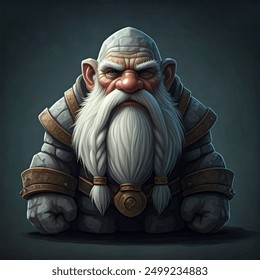 Angry Dwarf Book Hobbit Plasticine Style AI-generated image 2532306345 ...
