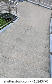 Stone Stair Railing Stair Down Stock Photo 413243770 | Shutterstock