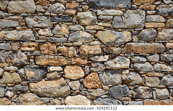 Stone Structure Wall Stock Photo 424295122 | Shutterstock