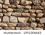 Stone Wall Background Close Up PPT template 63 | CrystalGraphics
