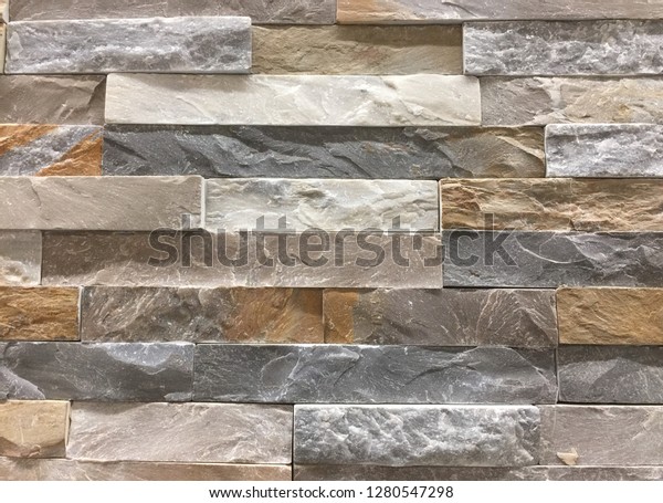 Stone Wall Elevation Stock Photo (Edit Now) 1280547298