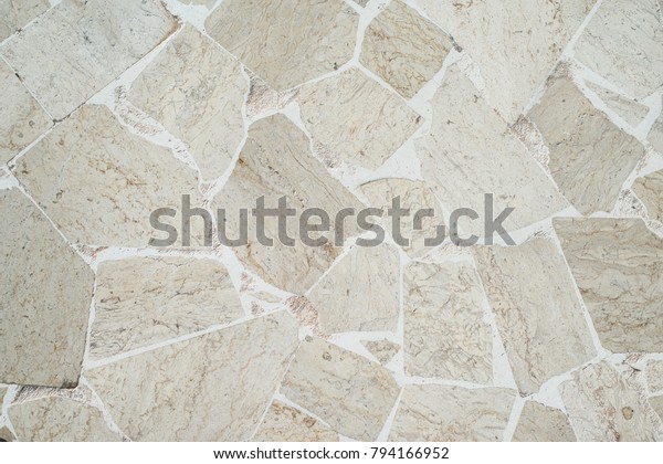 Stonework Floor Texture Top View Stock Photo (Edit Now) 794166952
