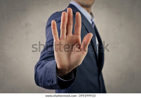Stop Please Stock Photo (Edit Now) 399399910