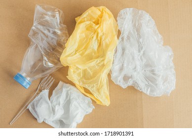 Stop Using Plastic Concept Plastic Waste Stock Photo 1718901391 ...