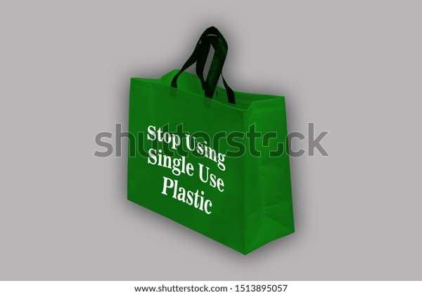 Stop Using Single Use Plastic World ภาพสต็อก 1513895057 | Shutterstock