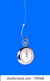 Pendulum Consisting Stop Watch On Chain Stock Photo (Edit Now) 75159724