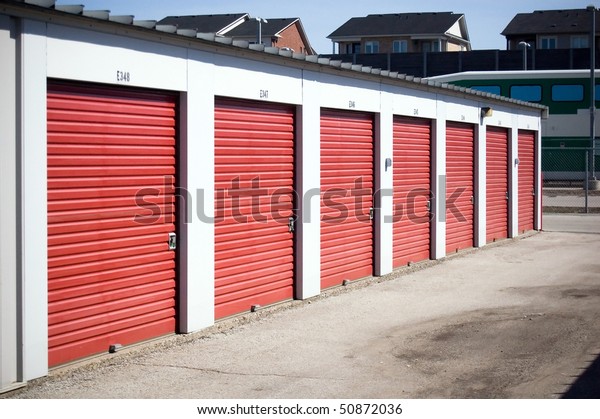 Storage Facility Background Stock Photo (Edit Now) 50872036