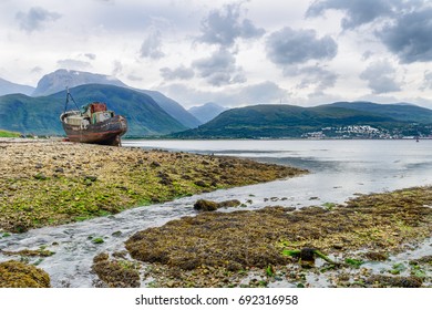 Stranded Ship Corpach Stock Photo 692316958 | Shutterstock