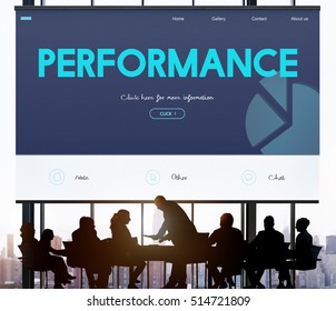 Strategy Performance Target Report Analytics Concept Stock Photo ...