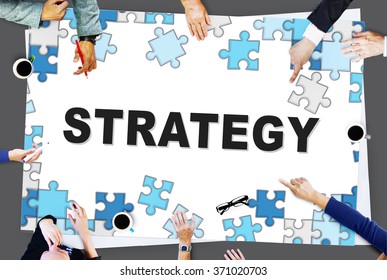 Strategy Vision Planning Process Tactic Concept Stock Photo 371020703 ...
