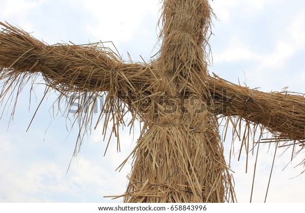 Straw Cross Stock Photo 658843996 | Shutterstock
