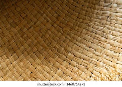Straw Hat Texture Wicker Empty Background Stock Photo 1468714271 ...