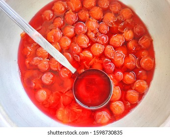 Strawberry Jam Making Process Focus On Stock Photo (Edit Now) 1598730835