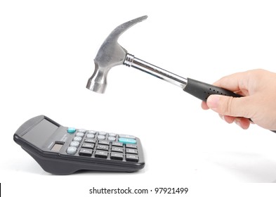 92 Smashed calculator Images, Stock Photos & Vectors | Shutterstock