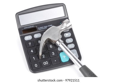92 Smashed calculator Images, Stock Photos & Vectors | Shutterstock