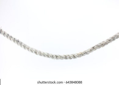 String Knotted Isolated On White Background Stock Photo 643848088 ...