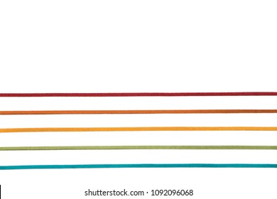 Strings Line Pattern On White Background Stock Photo (Edit Now) 1092096065