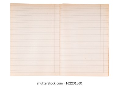 Striped Notebook Paper Texture Margin Stock Photo 162231560 | Shutterstock