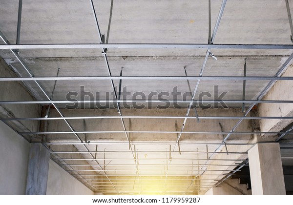 Structure Ceiling Tbar Building Stock Photo (Edit Now) 1179959287