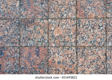 Structure Multicolored Granite Tile Bricks Background Stock Photo ...