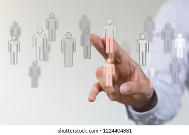 Structure Network Hand Stock Photo 1224404881 | Shutterstock