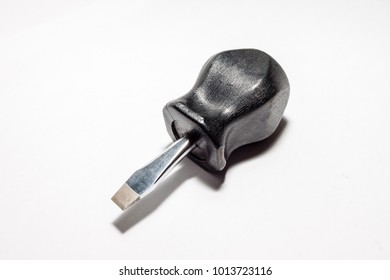 Stubby Small Flat Head Screwdriver Standar Stock Photo (Edit Now ...