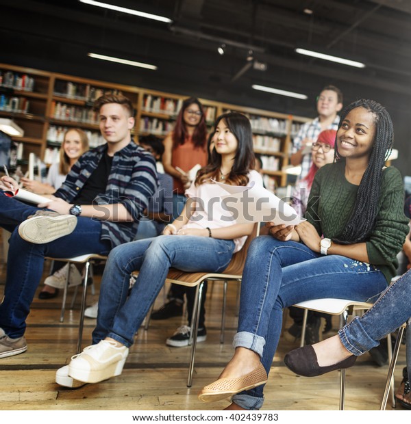 Student Study Classmate Classroom Lecture Concept Stock Photo (Edit Now ...