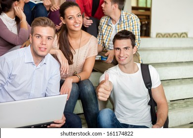 Students Having Fun During Break PPT template 22 | CrystalGraphics